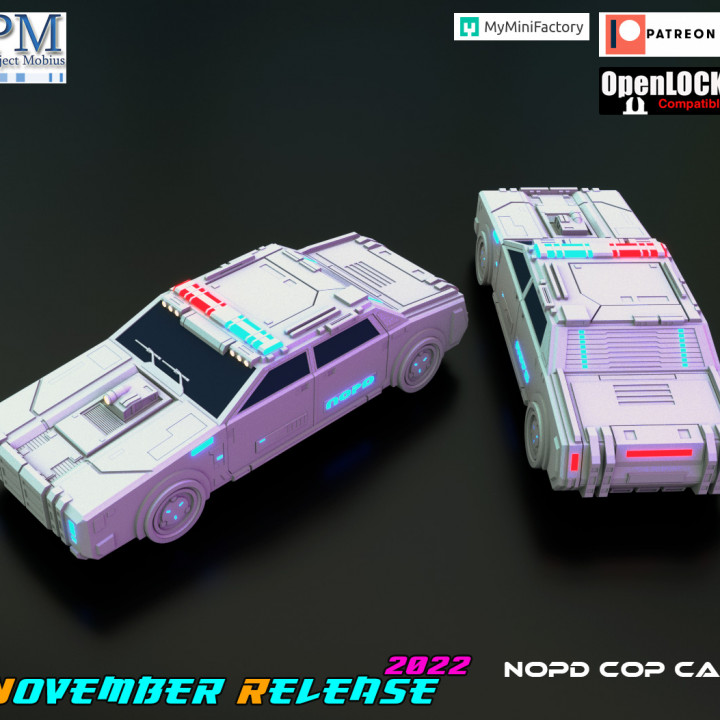 3D Printable Project Mobius Patreon 202211 by Project Mobius