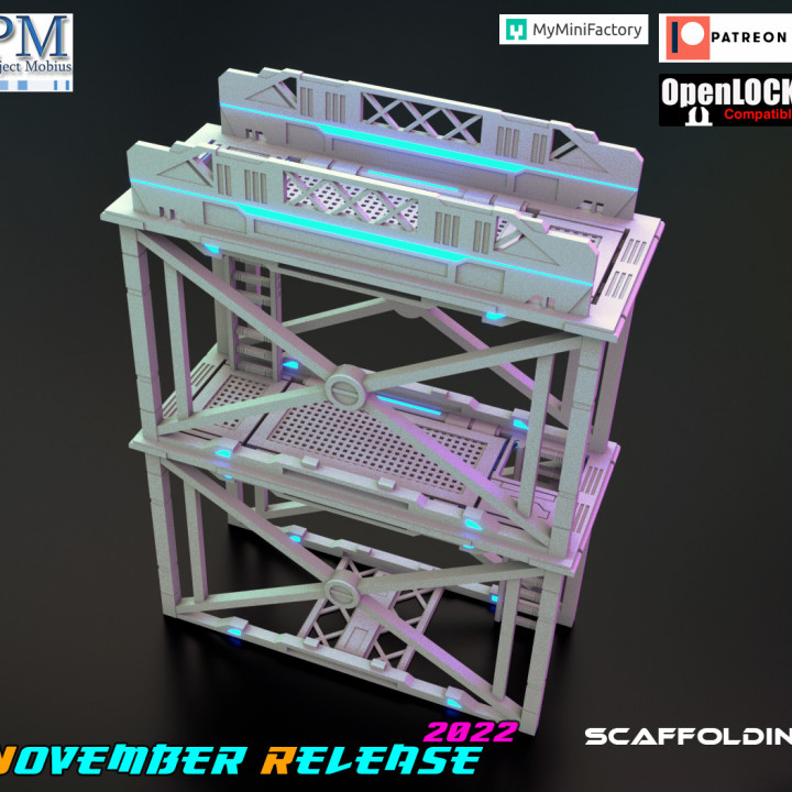 3D Printable Project Mobius Patreon 202211 by Project Mobius