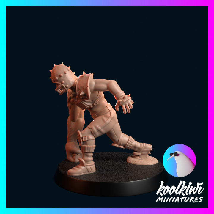 3D Printable Fantasy Football - Tainted Outcasts - Lineman 9 by ...
