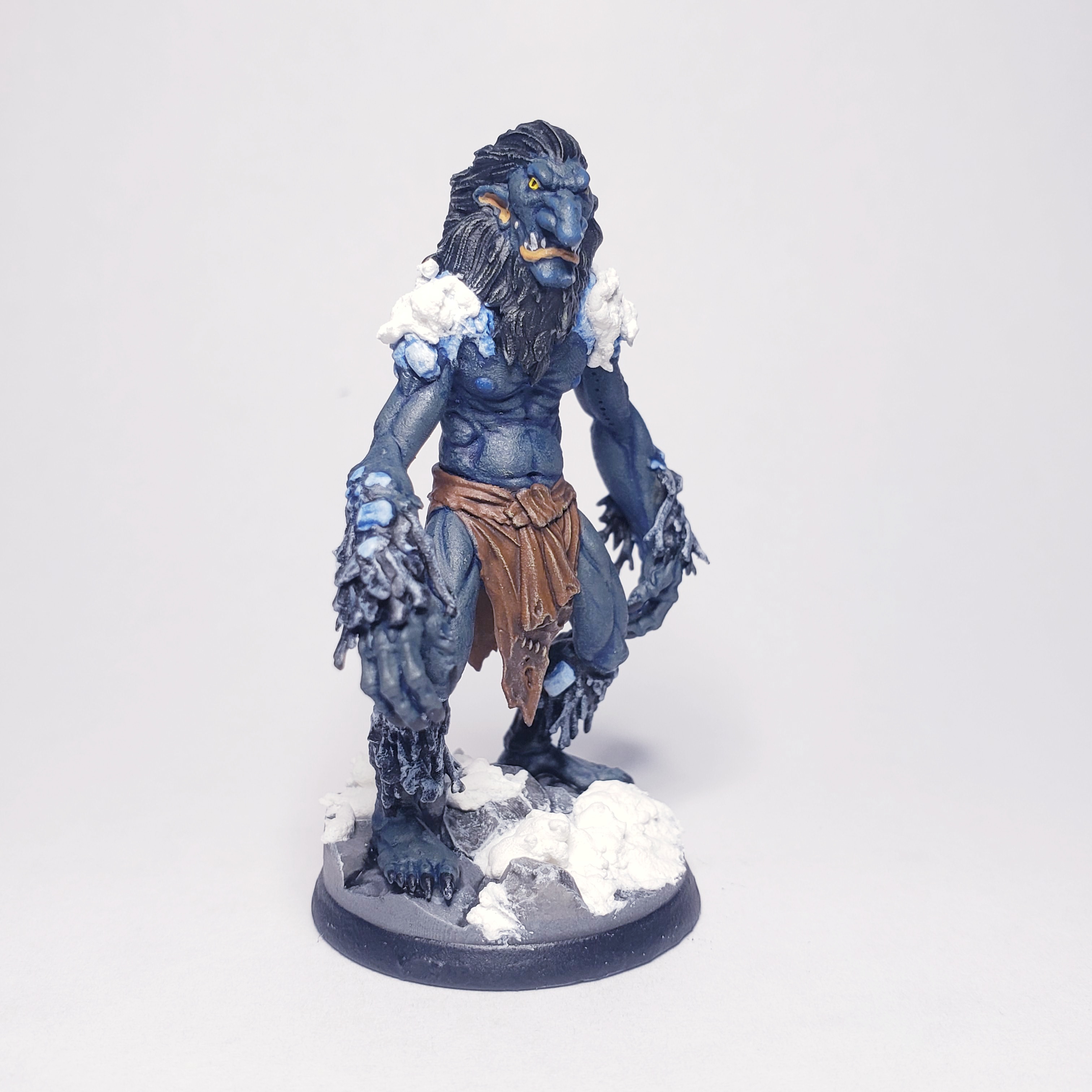 3D Printable Troll V1 32 mm pre-supported by White Werewolf Tavern