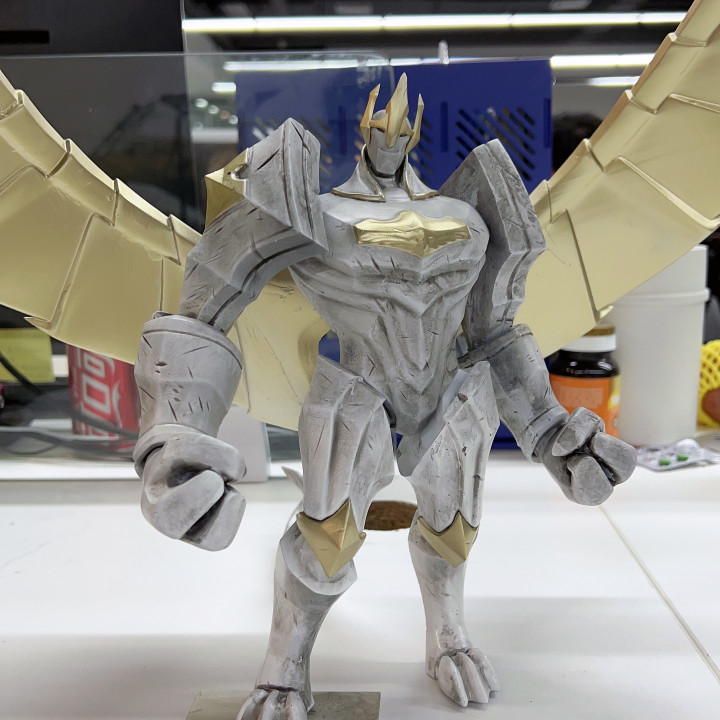 3D Printable League of Legends Galio by bin chen