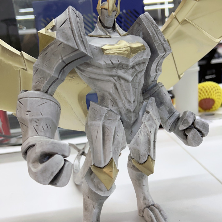 3D Printable League of Legends Galio by bin chen