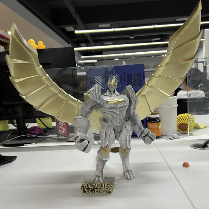 3D Printable League of Legends Galio by bin chen