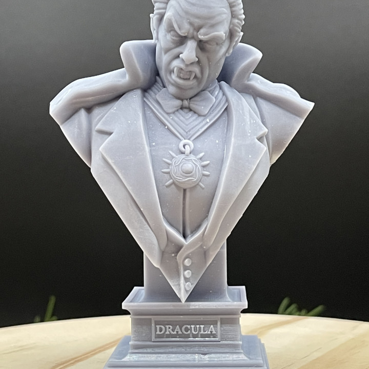 3D Print of Dracula bust by HamiltonPrintWorks