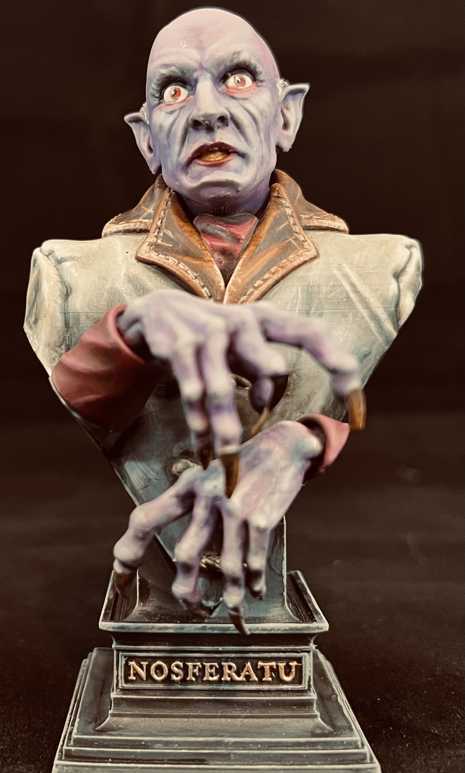 3D Printable Nosferatu Bust by Heroes and Beasts