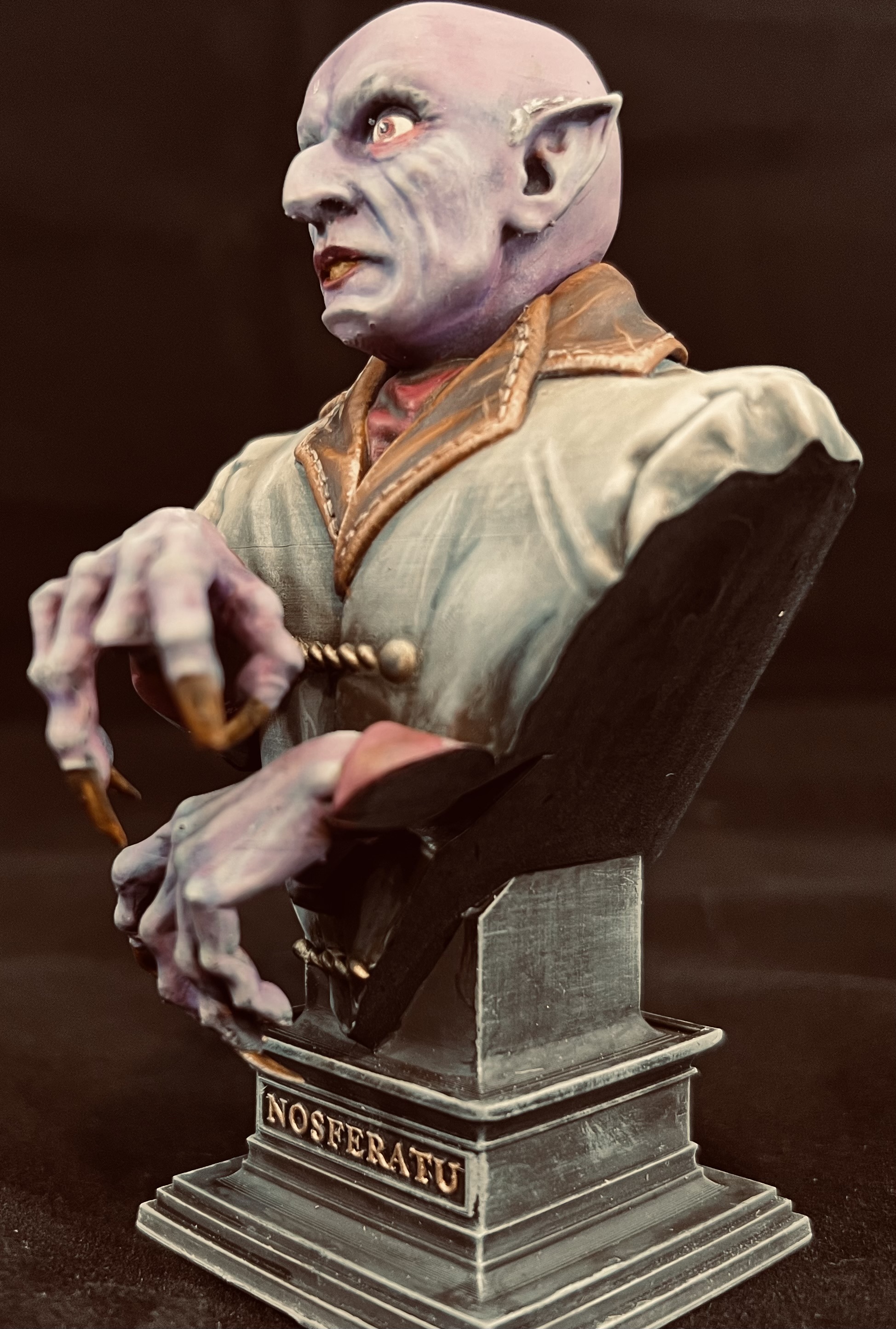 3D Printable Nosferatu Bust by Heroes and Beasts