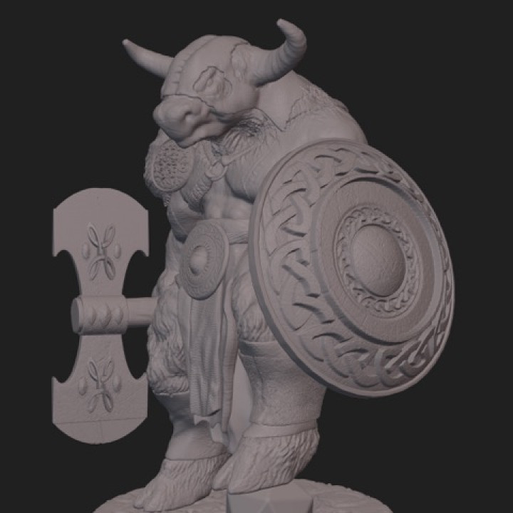 3D Printable Minotaur by Icono Cybernetica 3D