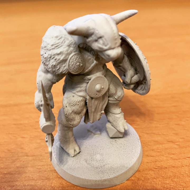 3D Printable Minotaur by Icono Cybernetica 3D
