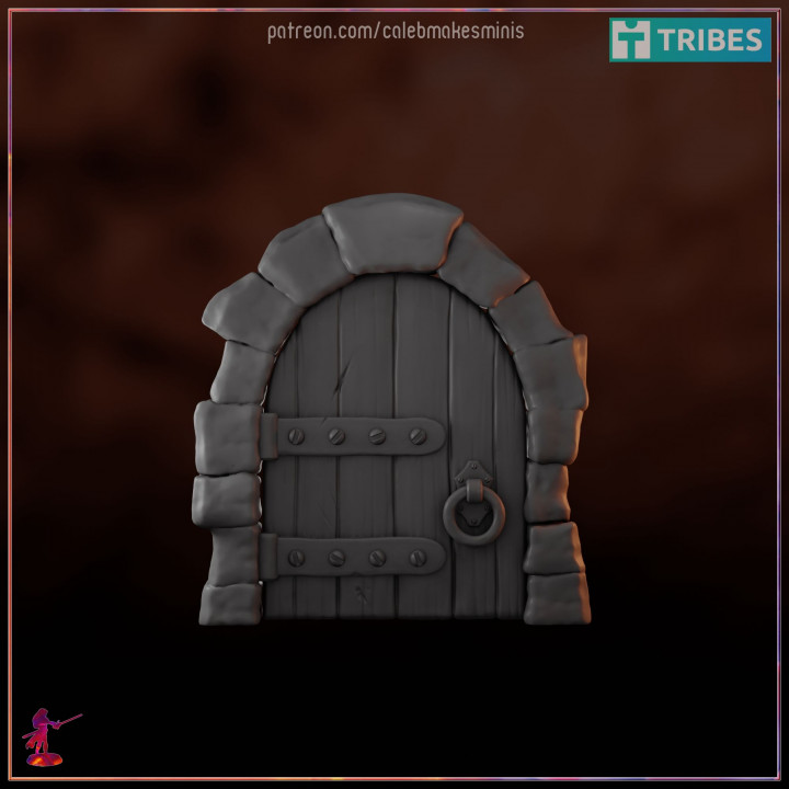 3D Printable Dungeon Door Mimic | Halloween Series (2022 - "Mimics") by ...