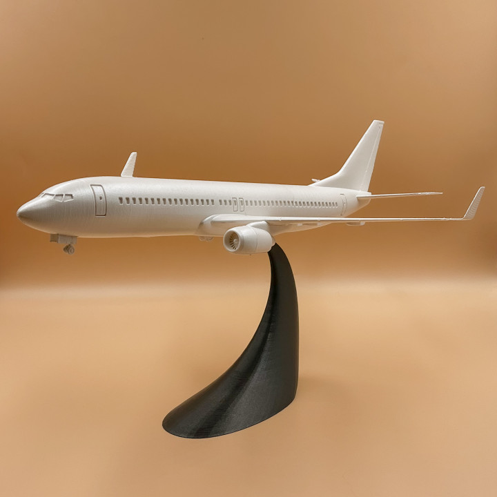 3D Printable Airplane Boeing 737 - 800 by sliceables