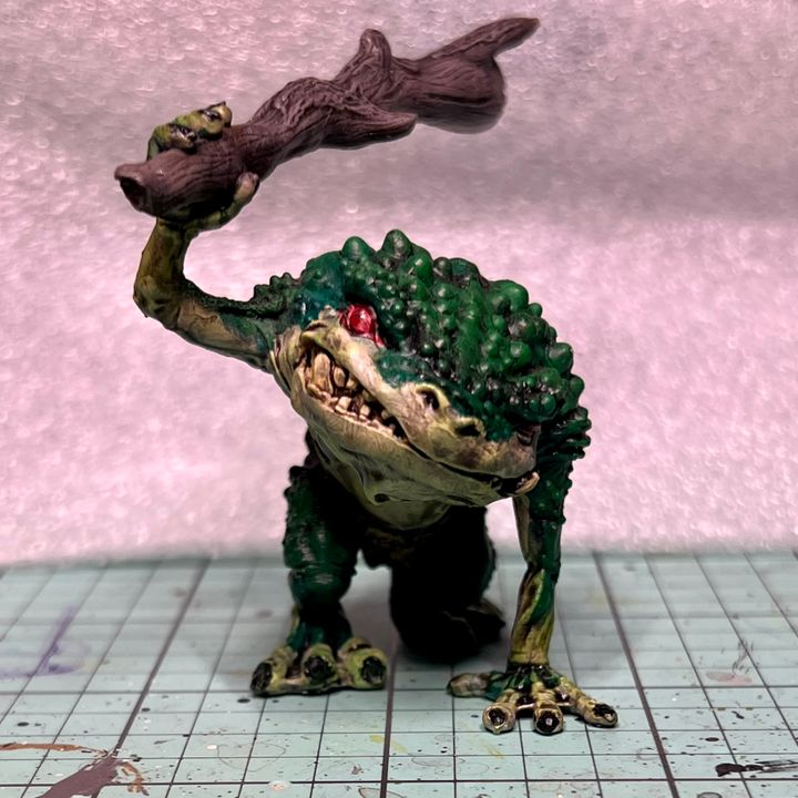 3D Print of FrOgre by Bluedragon28