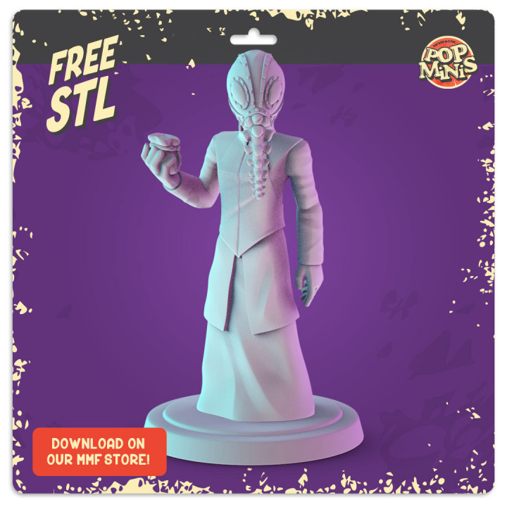 3D Printable October 2022 Free STL by Pop Minis | Collectable Miniatures