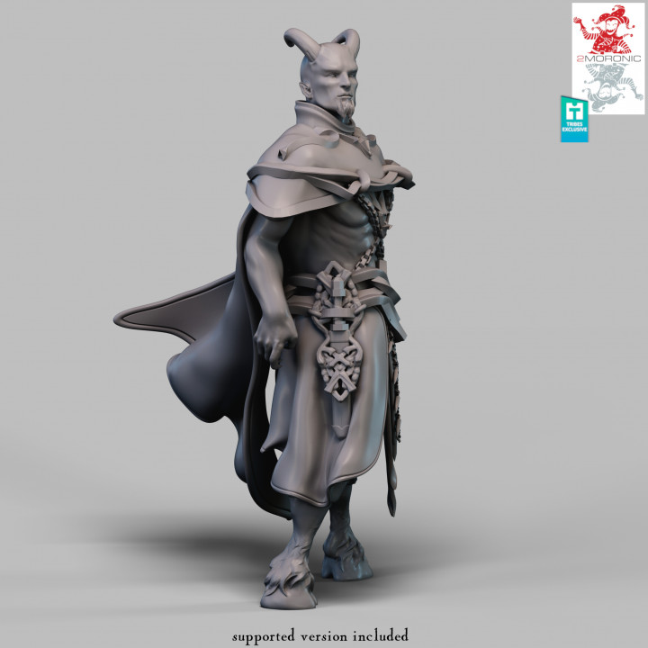 3D Printable Dispater Lord of the Second Circle by 2moronic miniatures