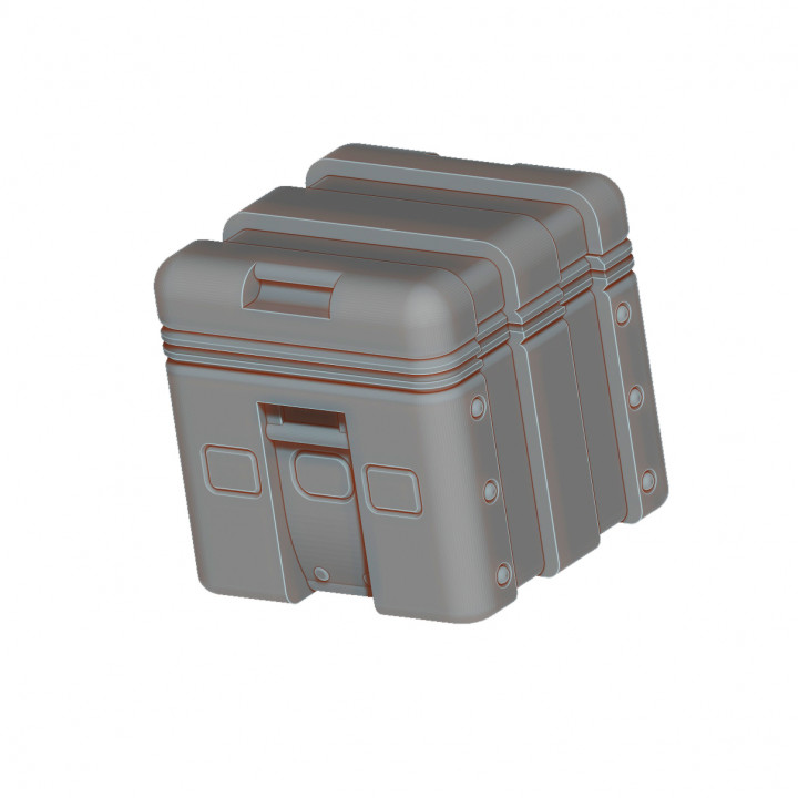 3D Printable Sci-Fi Cargo by Multiverse