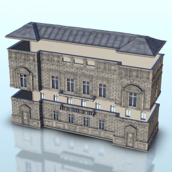 3D Printable Baroque & Modern buildings pack - Architecture Urban ...