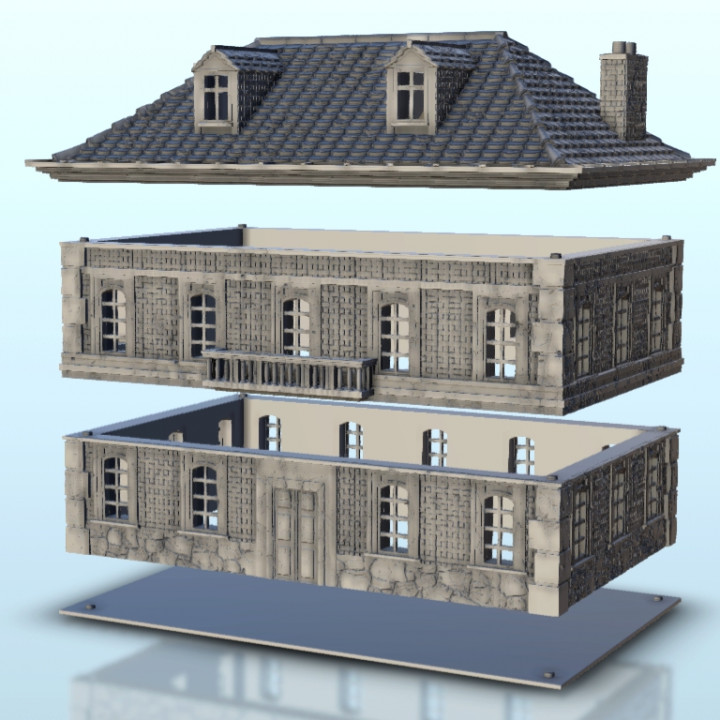 3D Printable Baroque & Modern buildings pack - Architecture Urban ...