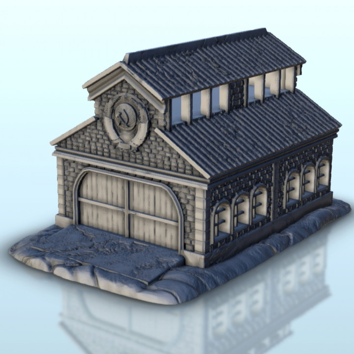 3D Printable USSR warehouse with floor 11 - Modern WW2 Eastern Front ...