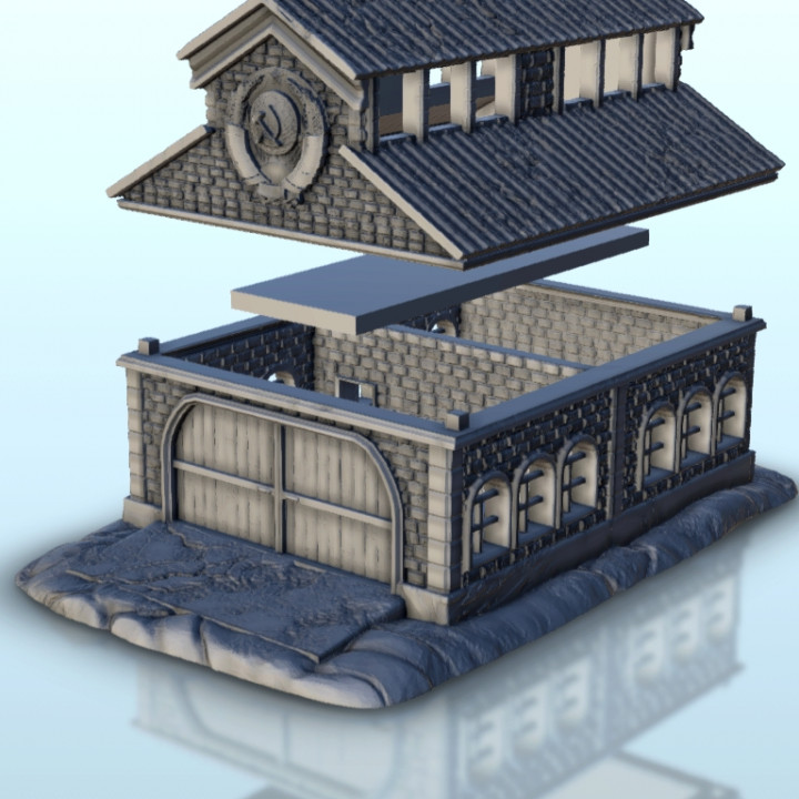 3D Printable USSR warehouse with floor 11 - Modern WW2 Eastern Front ...