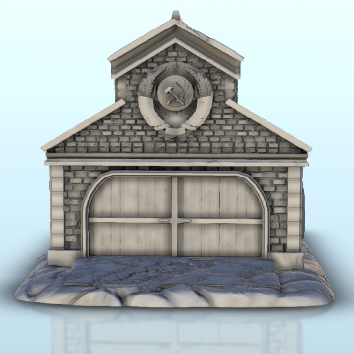 3D Printable USSR warehouse with floor 11 - Modern WW2 Eastern Front ...