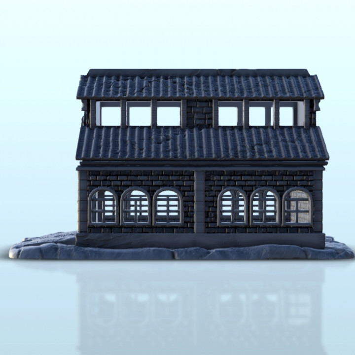 3D Printable USSR warehouse with floor 11 - Modern WW2 Eastern Front ...