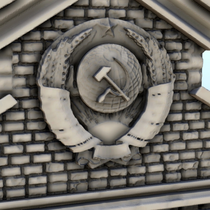 3D Printable USSR warehouse with floor 11 - Modern WW2 Eastern Front ...