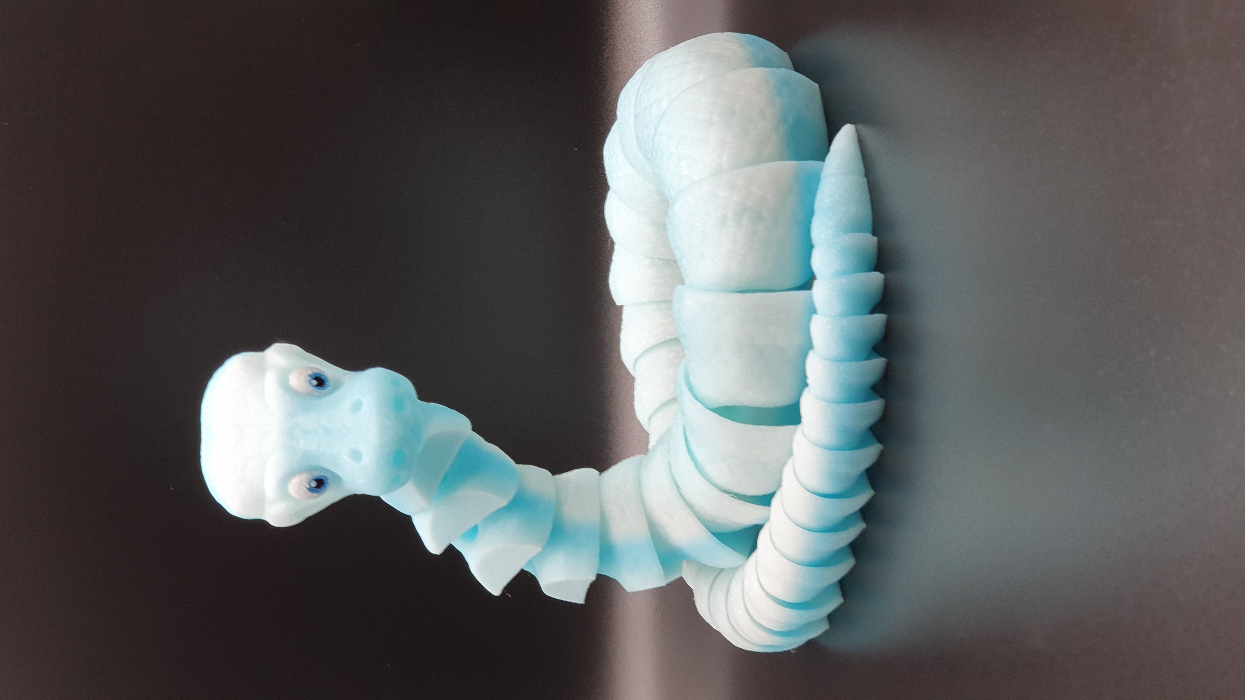 3D Printable Ball Python Snake Articulated Toy, Print-In-Place Body ...