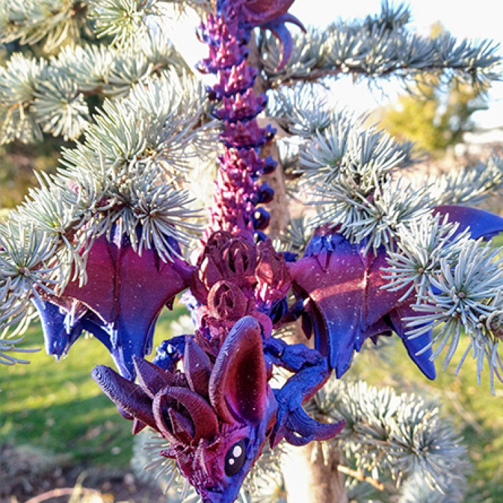 3D Printable Nightwing Dragon by Cinderwing3D