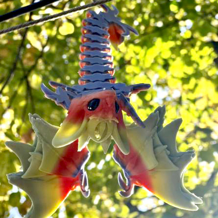 3D Printable Nightwing Dragon by Cinderwing3D