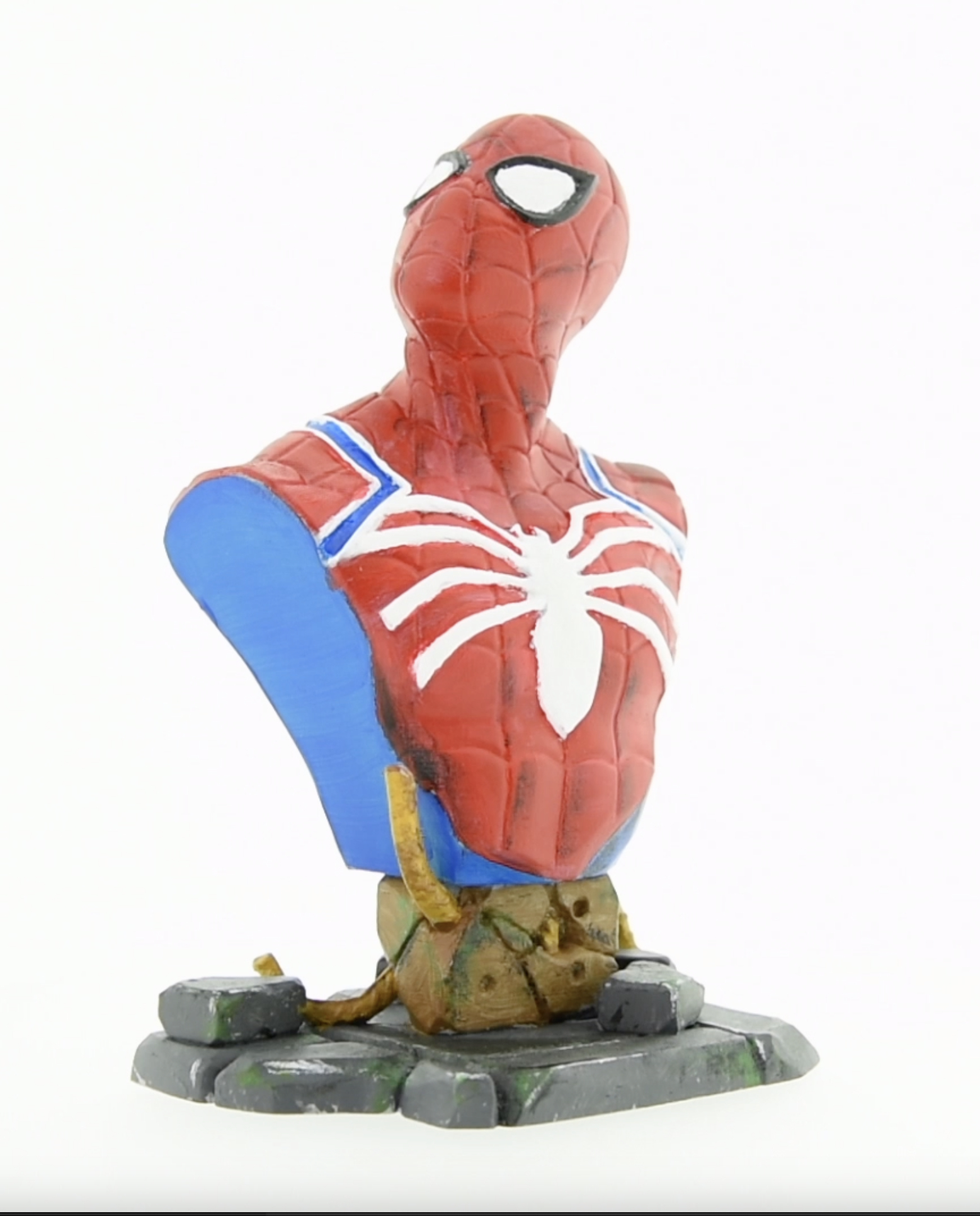 3D Printable Spider-Man bust - Remake by Roland Med.