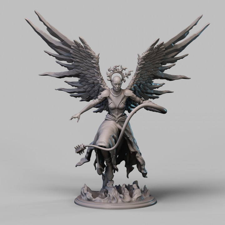 3D Printable Fallen Archangel, lord of the First Circle by 2moronic ...