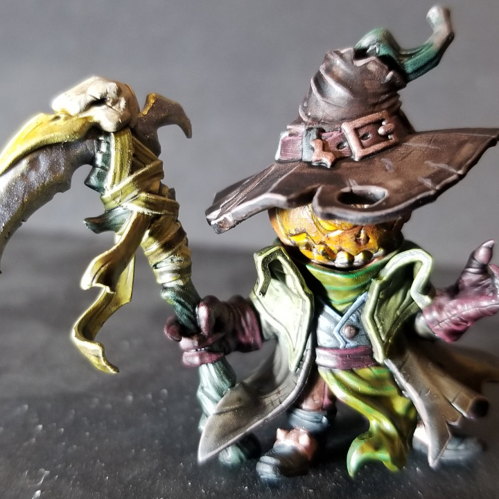 3D Print of Tricky Pumpkin Demon by grddy