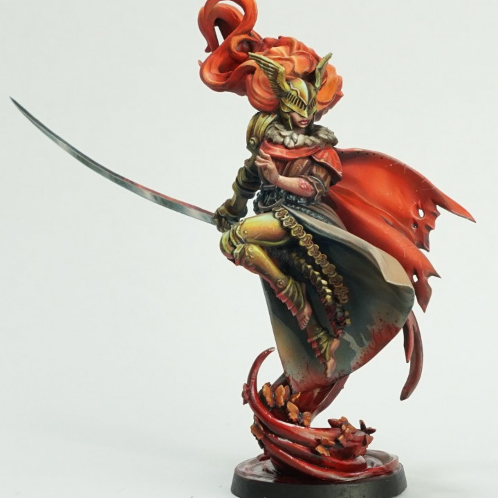 3D Printable [PDF Only] (Painting Guide) Morgana, the Scarlet Goddess ...