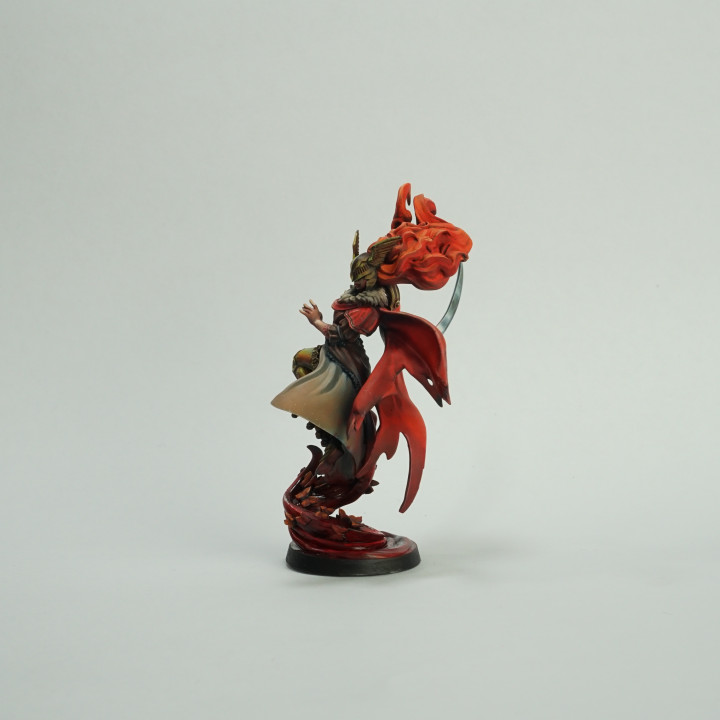 3D Printable [PDF Only] (Painting Guide) Morgana, the Scarlet Goddess ...