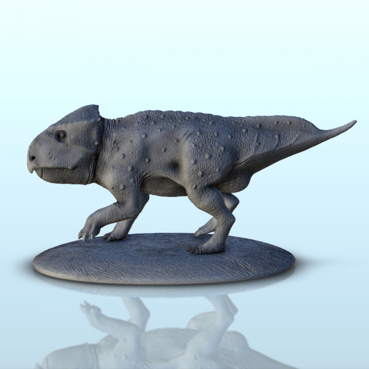 3D Printable Udanoceratops dinosaure (3) - High detailed Prehistoric ...
