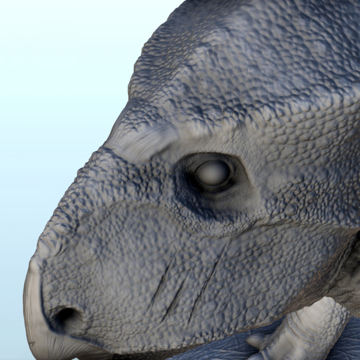 3D Printable Udanoceratops dinosaure (3) - High detailed Prehistoric ...