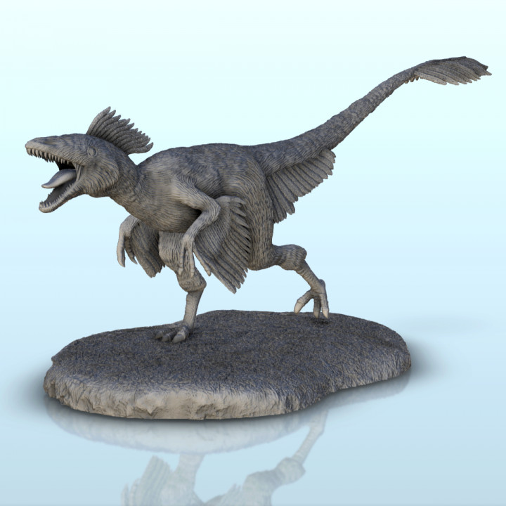 3D Printable Achillobator dinosaure (5) - High detailed Prehistoric ...
