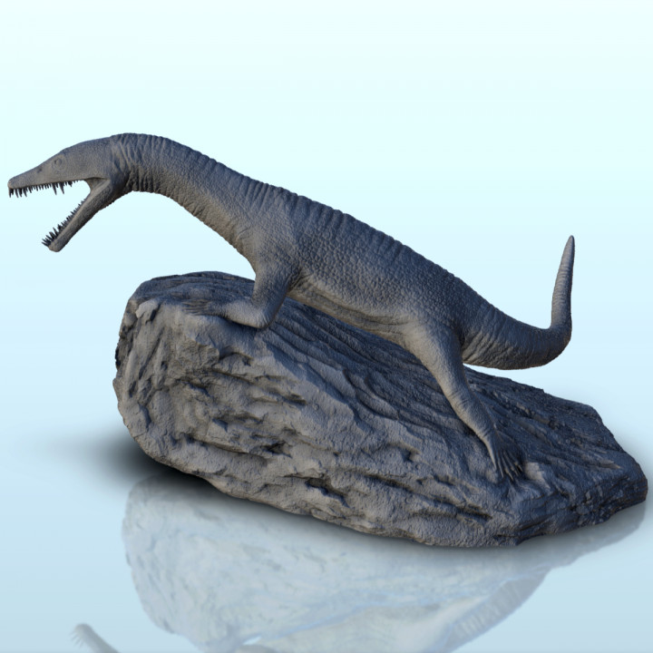 3D Printable Nothosauridae dinosaure (10) - High detailed Prehistoric ...