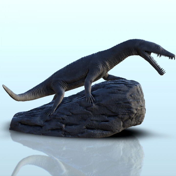 3D Printable Nothosauridae dinosaure (10) - High detailed Prehistoric ...