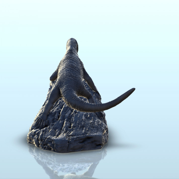 3D Printable Nothosauridae dinosaure (10) - High detailed Prehistoric ...