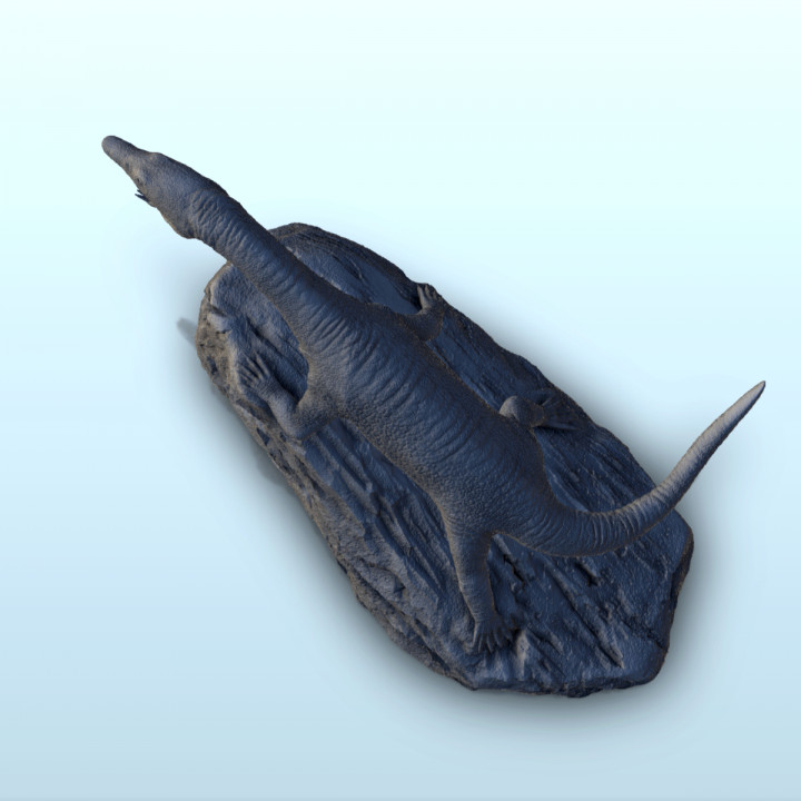 3D Printable Nothosauridae dinosaure (10) - High detailed Prehistoric ...