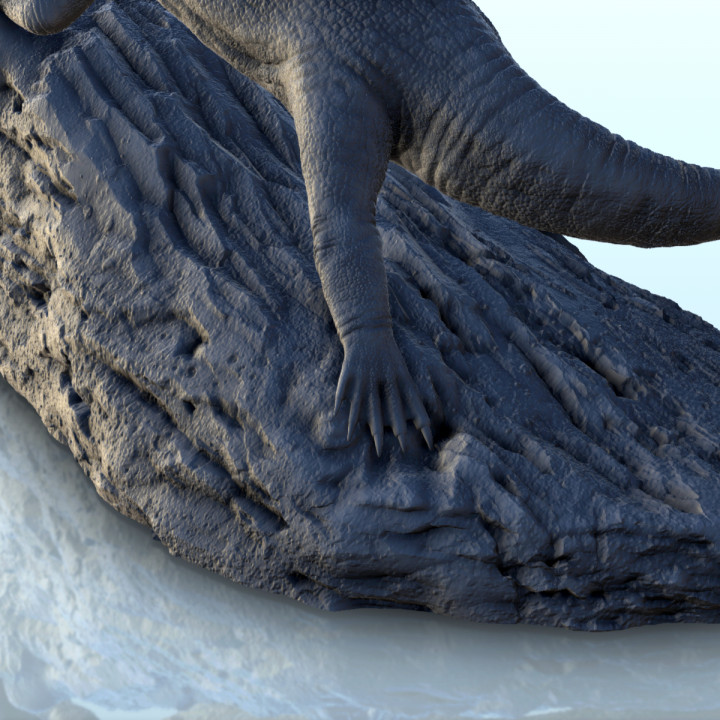 3D Printable Nothosauridae dinosaure (10) - High detailed Prehistoric ...