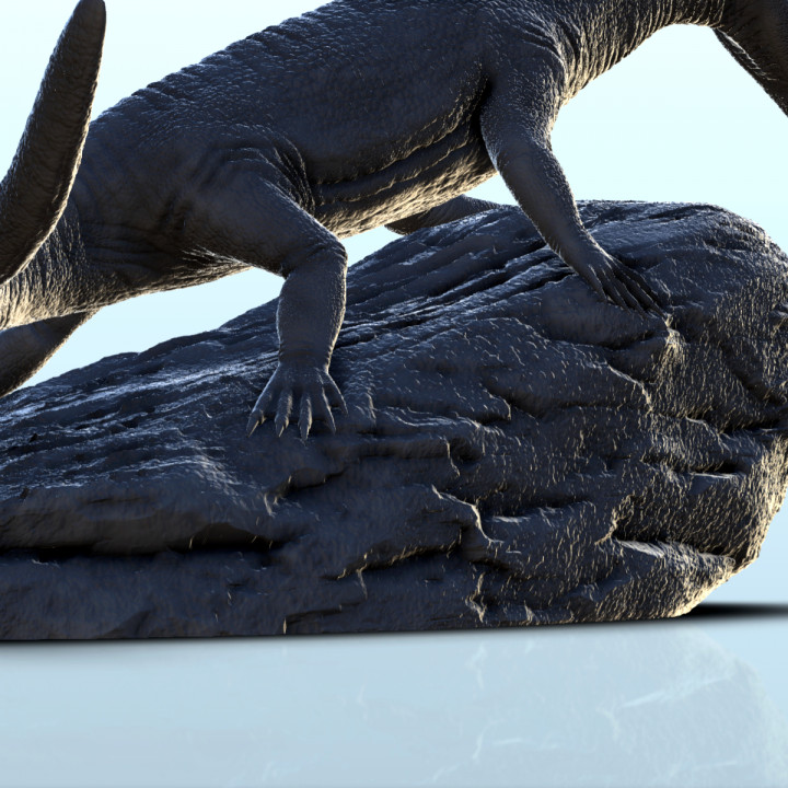 3D Printable Nothosauridae dinosaure (10) - High detailed Prehistoric ...