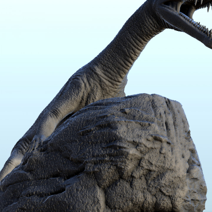 3D Printable Nothosauridae dinosaure (10) - High detailed Prehistoric ...