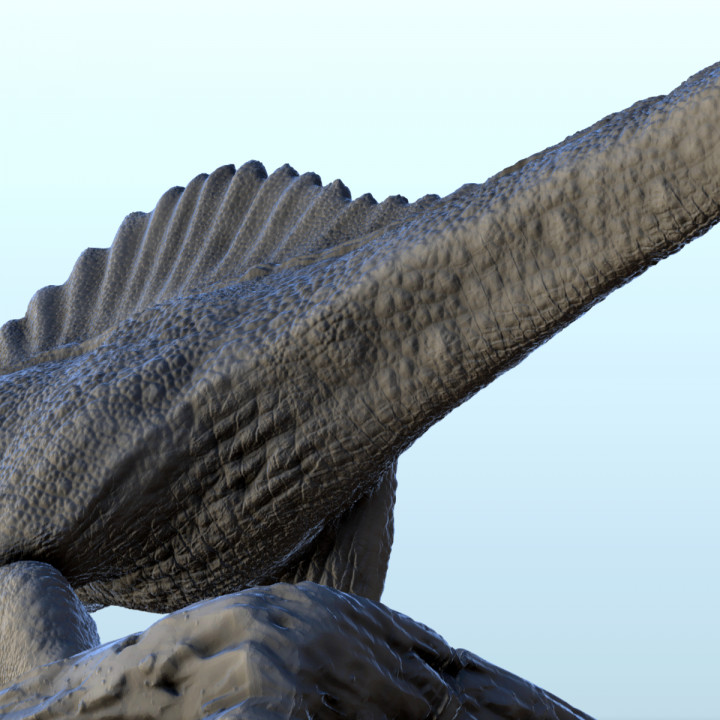 3D Printable Spinosauridae dinosaure (17) - High detailed Prehistoric ...