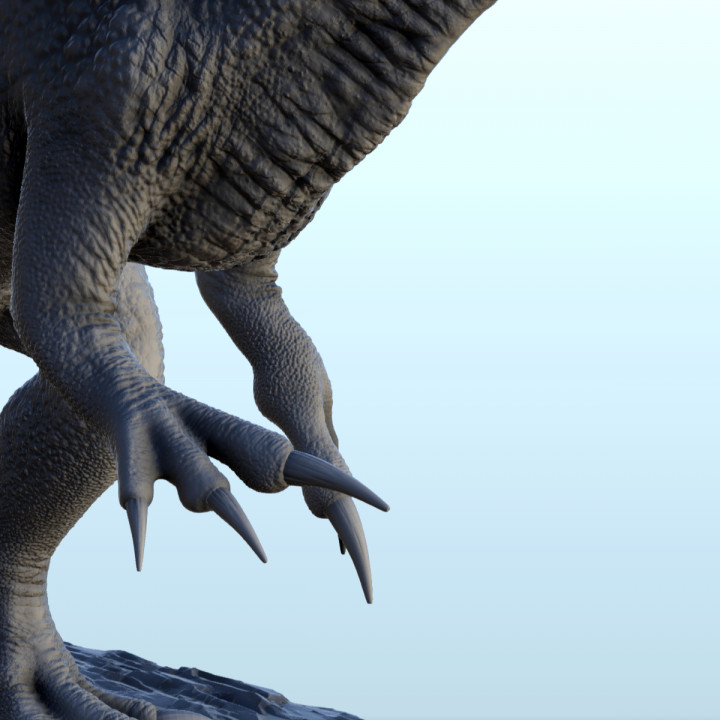 3D Printable Spinosauridae dinosaure (17) - High detailed Prehistoric ...