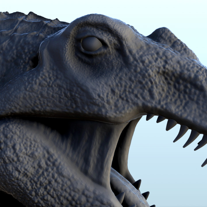 3D Printable Spinosauridae dinosaure (17) - High detailed Prehistoric ...