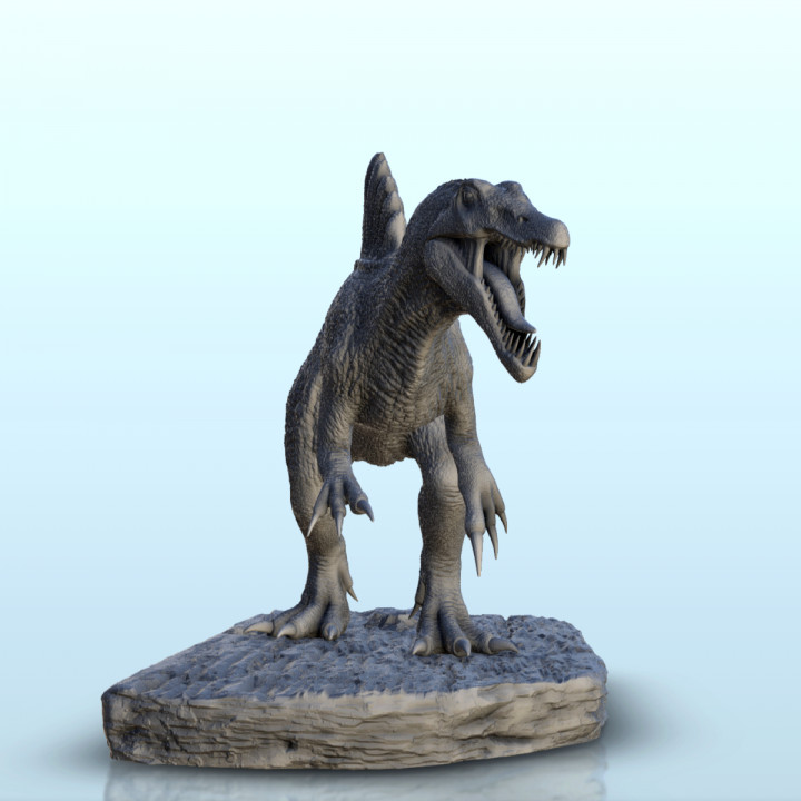 3D Printable Spinosauridae dinosaure (17) - High detailed Prehistoric ...