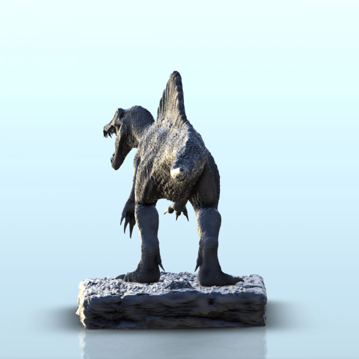 3D Printable Spinosauridae dinosaure (17) - High detailed Prehistoric ...
