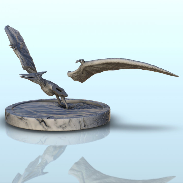 3D Printable Pterodon dinosaure (16) - High detailed Prehistoric animal ...