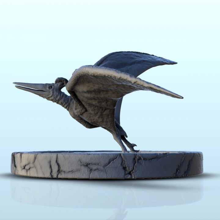 3D Printable Pterodon dinosaure (16) - High detailed Prehistoric animal ...